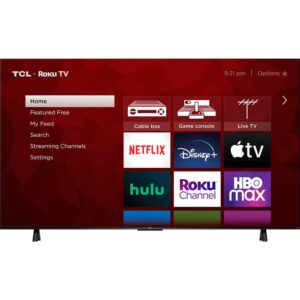 TCL 85" Class 4-Series 4K UHD HDR Smart Roku TV – 85S455