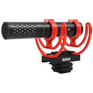 Rode VideoMic GO II Ultracompact Analog/USB Camera-Mount Shotgun Microphone Bundle with Deluxe Windshield for VideoMic GO II