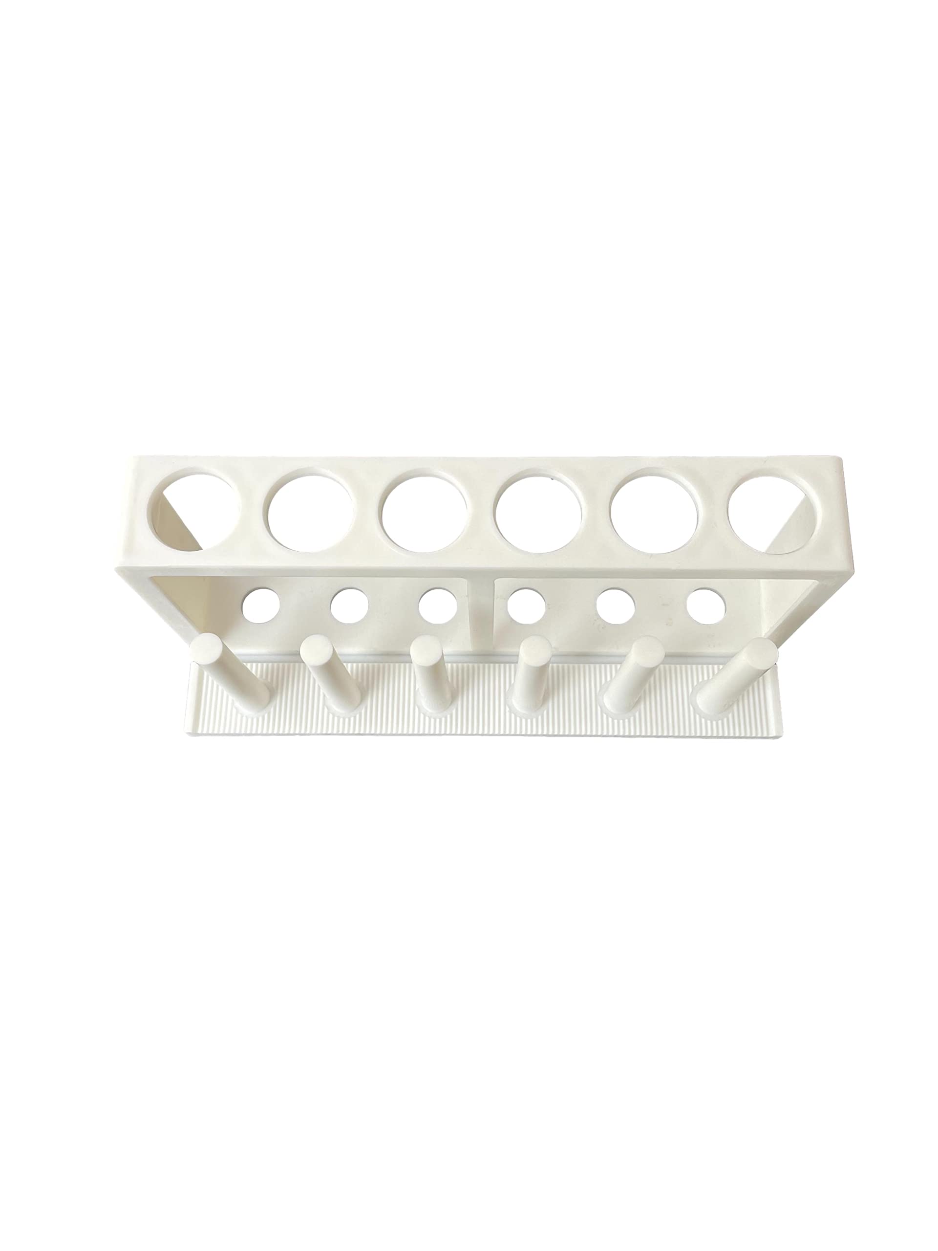 6 Hole Test Tube Rack (6 x 1" (25mm) Tube Holders)