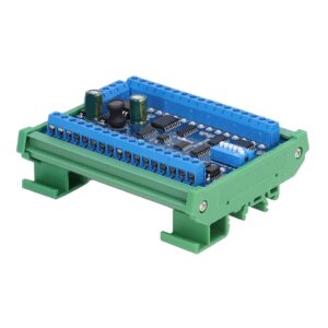 16 input 16 output expansion board rs485 16 channel remote control switch module plc io module dc 6.5‑30v for smart home(with shell)