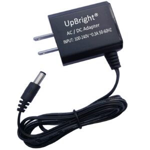 upbright ac/dc adapter compatible with kraftgun force kraft gun 3 speeds quiet muscle massage gun deep tissue percussion therapy vibrating massager power supply cord cable ps battery charger mains psu