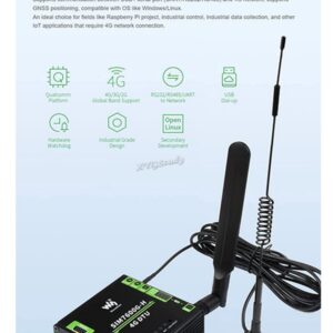 Industrial Grade SIM7600G-H 4G DTU USB UART/RS232/RS485 Multi Interfaces Communication, LTE Global Band Support @XYGStudy