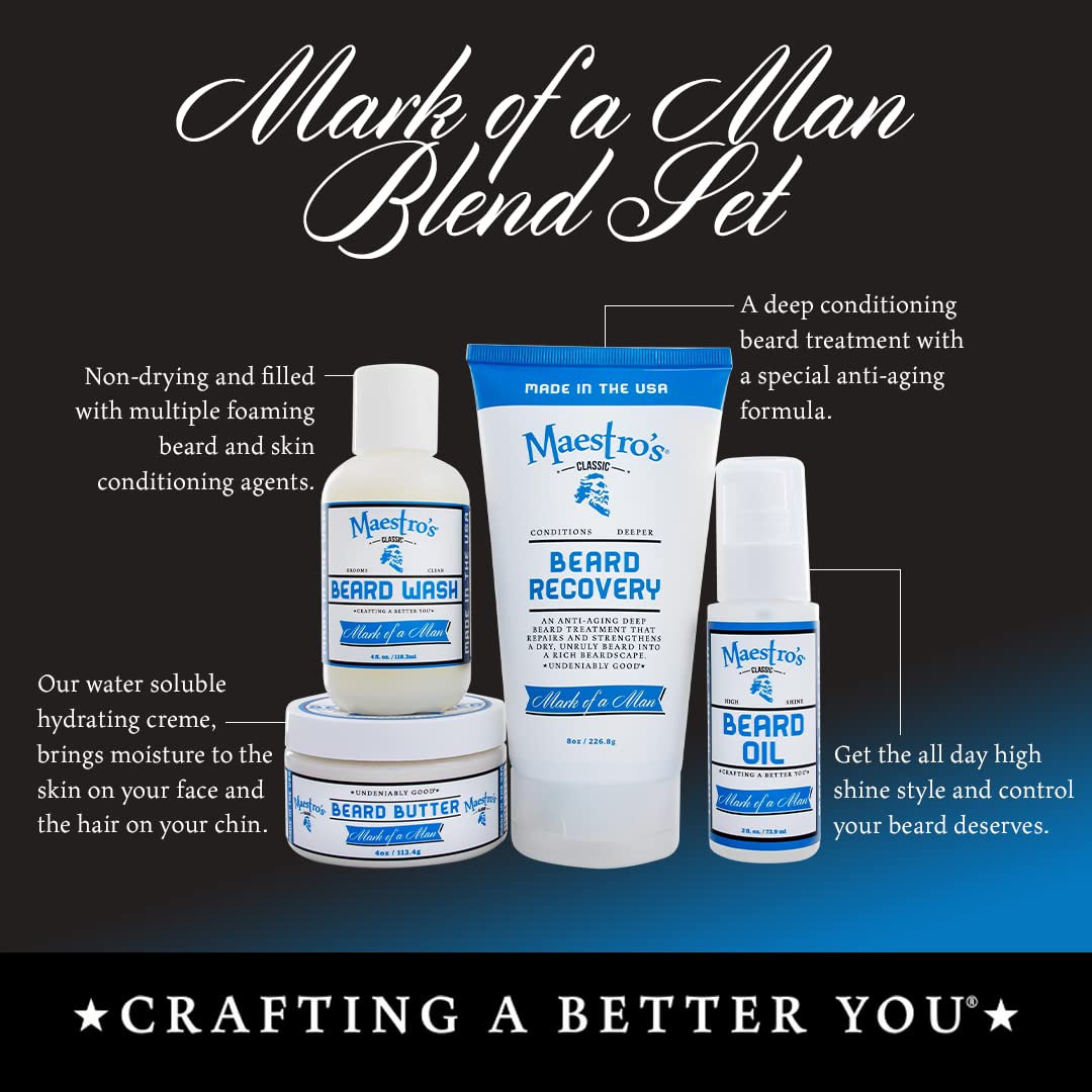 Maestro's Classic Full Blend Set- Mark of a Man Blend