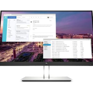 HP E23 G4 23" Business Full HD Monitor - 1920 x 1080 Full HD Display @ 60Hz - IPS (in Plane Switching) Technology - 5ms Response Time - 3-Sided Micro-Edge Bezel - Edge-lit (Renewed)