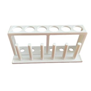 6 Hole Test Tube Rack (6 x 1" (25mm) Tube Holders)