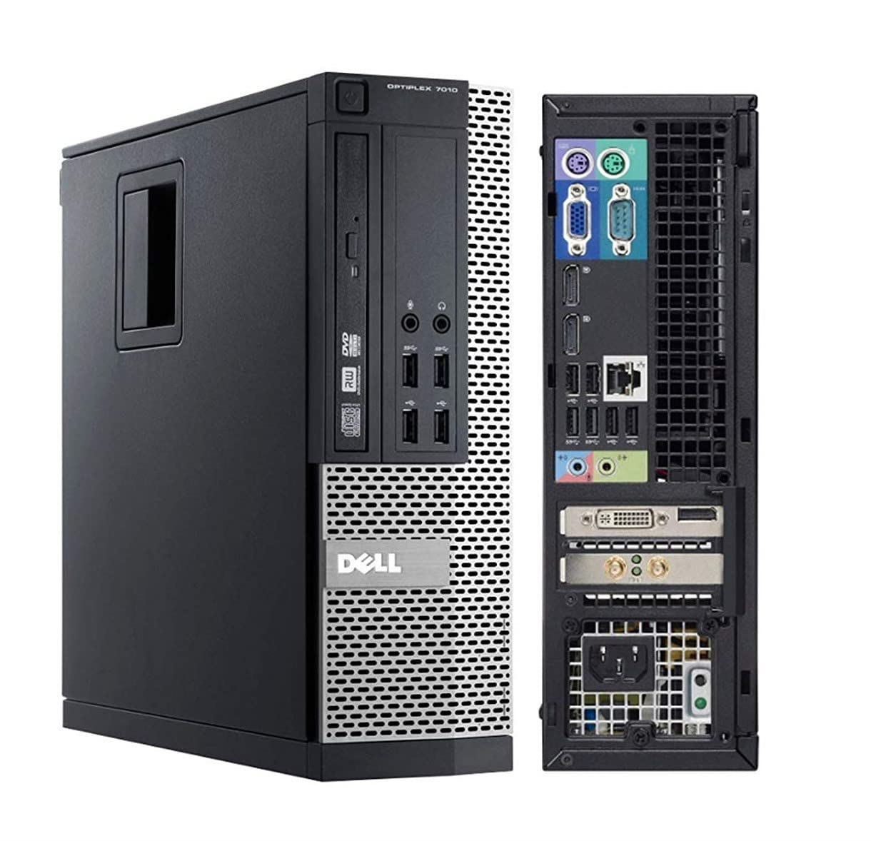 Dell Optiplex 7010 SFF Desktop PC - Intel Core i5, 8GB, 250GB, DVD Windows 10 Pro (Renewed)