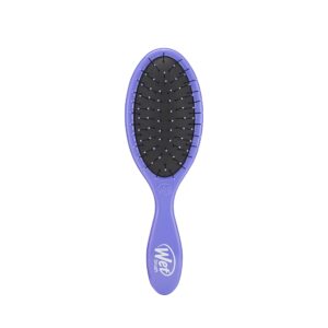 wet brush custom care thin hair detangler purple