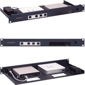 rack mount kit for ubiquiti unifi cloud key gen 2 + usg (rm-ub-t3)