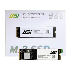 agi 512gb ai198 internal ssd, pcie nvme m.2 gen3x4 slc caching 3d tlc nand flash internal solid state drive ssd (r/w speed up to 2100/1550 mbs) pc/laptop memory and storage upgrade