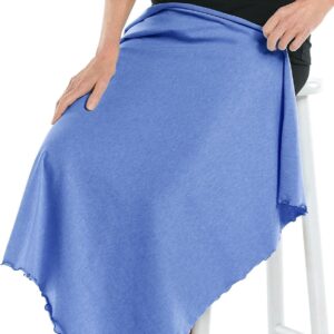 Coolibar UPF 50+ Savannah Sun Blanket - Sun Protective (One Size- Aura Blue)