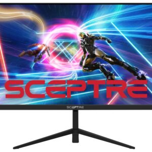 CyberpowerPC Gamer Xtreme VR Gaming PC, Intel Core i5-11400F 2.6GHz, 8GB DDR4 & Sceptre 25" Gaming Monitor 1920 x 1080p up to 165Hz 1ms AMD FreeSync Build-in Speakers, 106% sRGB Machine Black 2021