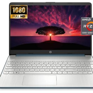 HP 2022 Latest Laptop, 15.6" FHD (1920 x 1080) IPS Display, AMD Ryzen 5 5500U (Beats i7-1065G7), Up to 4.0GHz, 9 hr Battery Life, HDMI, Webcam, Fast Charge, Type-C, Win 11 (16GB RAM | 1TB SSD)