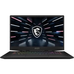 msi stealth gs77 17.3" qhd 240hz ultra thin & light gaming laptop: intel core i7-12700h rtx 3080 ti 32gb ddr5 1tb nvme ssd, usb-type c, thunderbolt 4, cnc aluminum, win11 pro: core black 12uhs-083