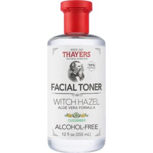 THAYERS Alcohol-Free Cucumber Witch Hazel Toner with Aloe Vera Pack of 3