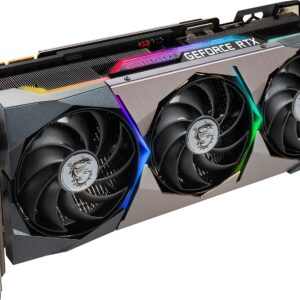 MSI Gaming GeForce RTX 3090 Ti 24GB GDRR6X 384-Bit HDMI/DP Nvlink Tri-Frozr Ampere Architecture OC Graphics Card (RTX 3090 Ti SUPRIM X 24G)