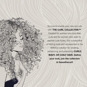 Conair The Curl Collective Curly Hair Diffuser, Works Exclusively with The Curl Collective Hair Dryer (sold separately)