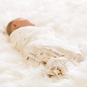 Freshly Picked Swaddle Blanket, One-Size-fits-All, Daisy Fields