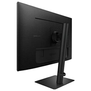 SAMSUNG S40A Series 27-Inch FHD 1080p Computer Monitor, 75Hz, IPS Panel, HDMI, DisplayPort, USB-C, Height Adjustable Stand, 3 Yr WRNTY (LS27A400UJNXZA),Black