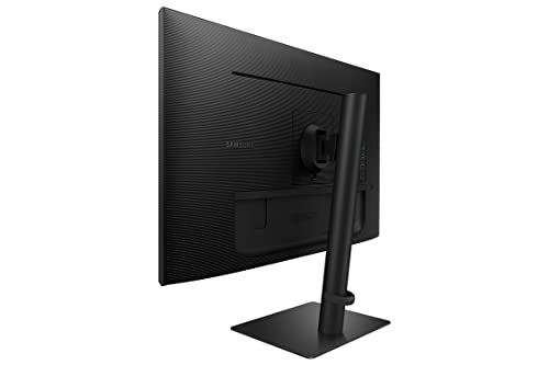 SAMSUNG S40A Series 27-Inch FHD 1080p Computer Monitor, 75Hz, IPS Panel, HDMI, DisplayPort, USB-C, Height Adjustable Stand, 3 Yr WRNTY (LS27A400UJNXZA),Black