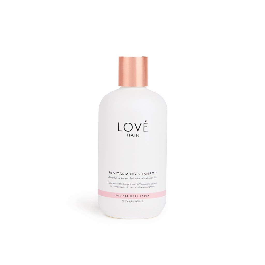 Love Hair - Shampoo and Conditioner Duo Bundle, All-Natural Hair for Dry Hair & All Other Hair Types, Paraben- & Sulfate-Free, Vegan & Cruelty-Free, 12 Oz