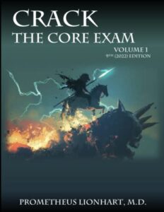 crack the core exam volume 1: 9th (2022) edition