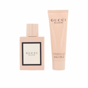 gucci bloom by gucci, eau de parfum spray 1.6 oz & perfumed body lotion 1.6 oz gift set