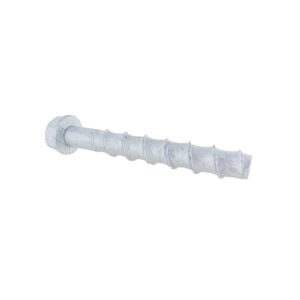 Conquest 1/2" x 6" Galvanized Large Diameter Concrete Screws for Anchoring into Masonry or Uncracked Concrete (Pack of 25)