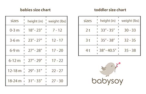 Babysoy Long Sleeve Pattern Sleep Sack Wearable Blanket (12-24 Months, Space-Pirate)