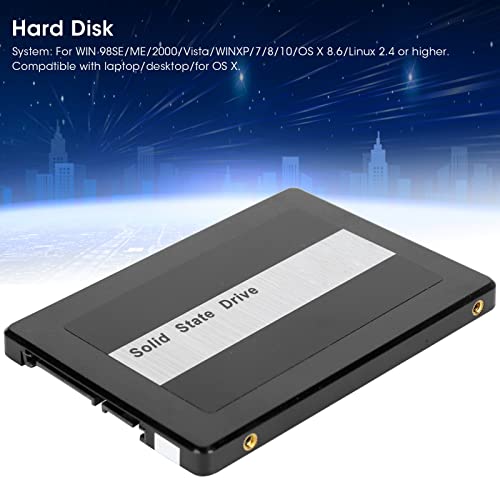 Solid State Drive, Music Storage Firm Sturdy Solid State Hard Disk Portable for Laptop Desktop Computer(#3)