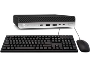 hp elitedesk 800 g3 mini desktop, intel core i5-6500t 2.5ghz, 8gb ddr4, 256gb ssd, usb wifi, win10pro (renewed)