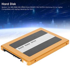 Solid State Hard Disk, Professional Firm Sturdy SATA3.0 SSD Video Storage for Office Worker for Laptop Desktop Computer(#5)