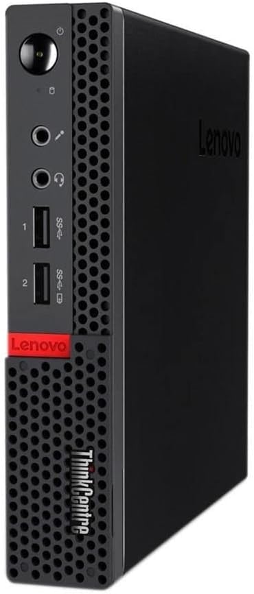 Lenovo ThinkCentre M910q Tiny Desktop Computer Mini PC, Quad Core i5 6500T up to 3.1GHz,16GB DDR4 RAM,256GB NVMe M.2 SSD,WiFi Bluetooth,Wireless Keyboard and Mouse,Windows 10 Pro (Renewed)