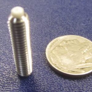 18-8 Stainless Steel Nylon Tip Set Screw M6 × 1 mm x 25 mm Thread Length 5 pcs