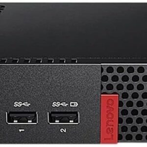 Lenovo ThinkCentre M910q Tiny Desktop Computer Mini PC, Quad Core i5 6500T up to 3.1GHz,16GB DDR4 RAM,256GB NVMe M.2 SSD,WiFi Bluetooth,Wireless Keyboard and Mouse,Windows 10 Pro (Renewed)