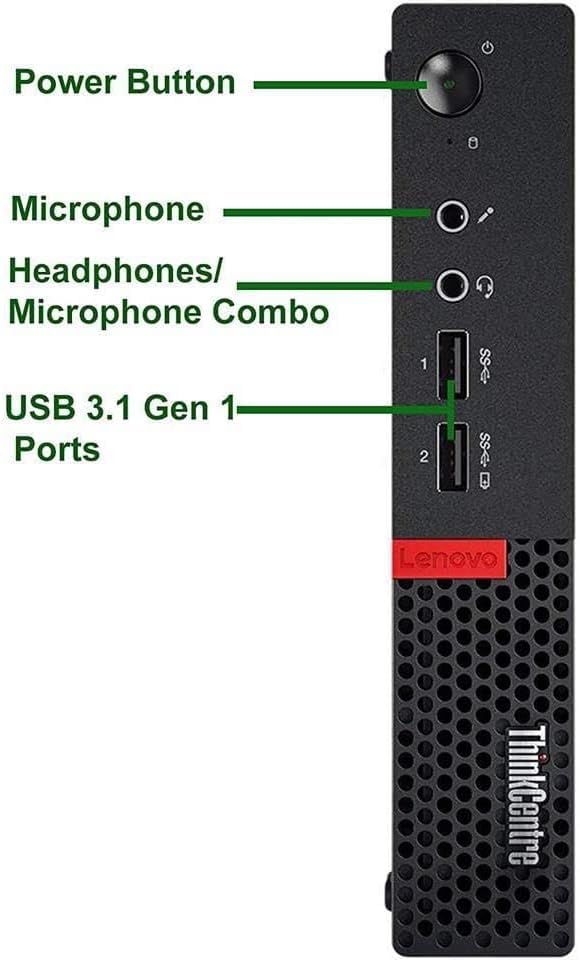 Lenovo ThinkCentre M910q Tiny Desktop Computer Mini PC, Quad Core i5 6500T up to 3.1GHz,16GB DDR4 RAM,256GB NVMe M.2 SSD,WiFi Bluetooth,Wireless Keyboard and Mouse,Windows 10 Pro (Renewed)