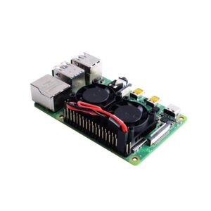 aaawave ods708 heatsink with dual fan for raspberry pi 4b