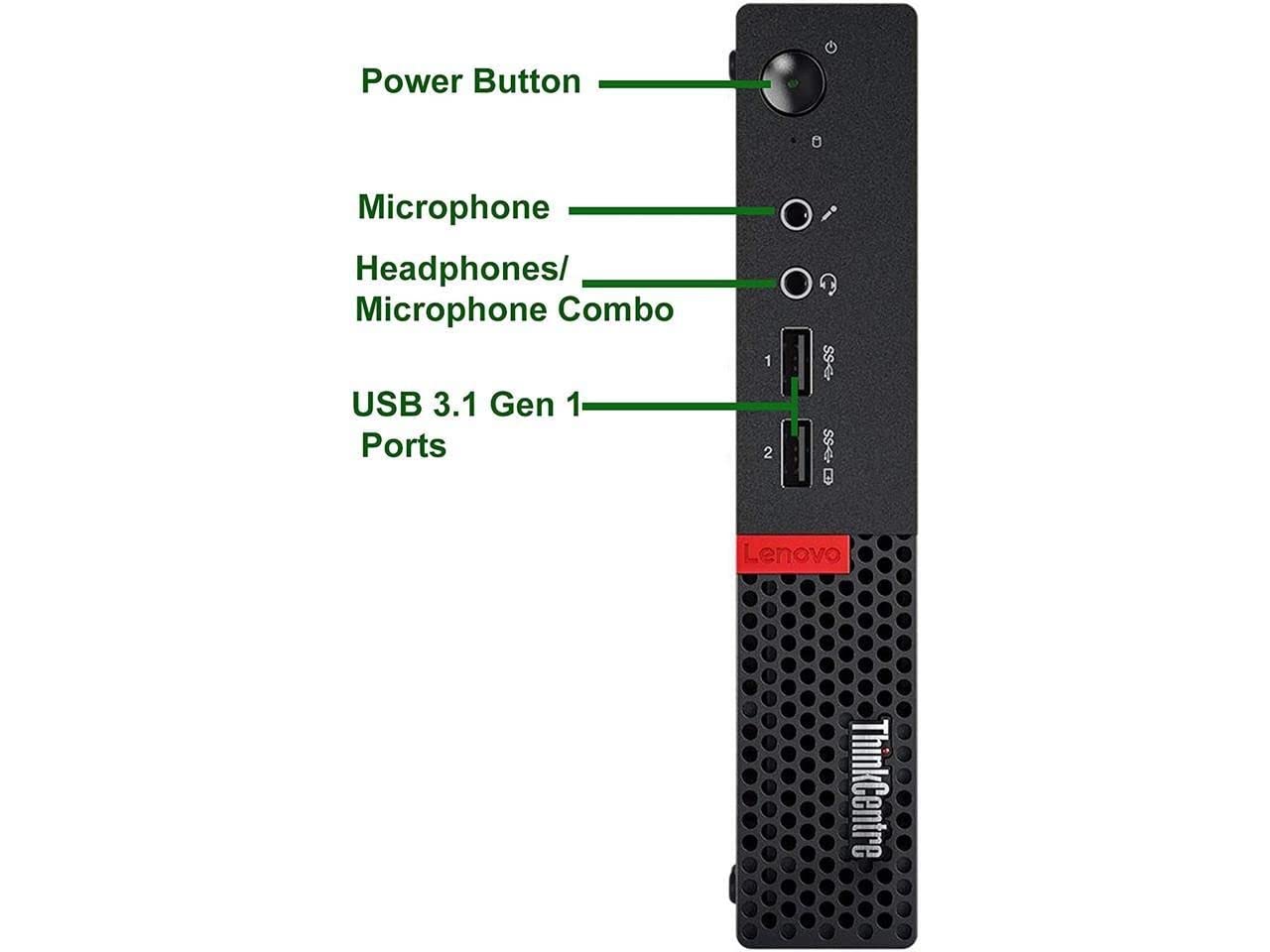 Lenovo ThinkCentre M910q Tiny Desktop Computer Mini PC, Quad Core i7 6700T up to 3.60GHz,16GB DDR4 RAM,New 512GB NVMe M.2 SSD,WiFi Bluetooth,Wireless Keyboard and Mouse,Windows 10 Pro (Renewed)