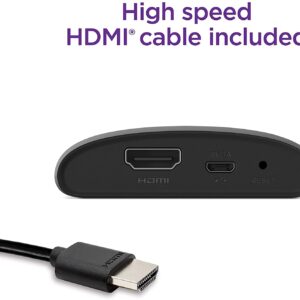 Roku Express HD Streaming Media Player with High Speed HDMI Cable and Simple Remote & Bundle Swanky Cables HDMI Cable