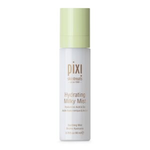 pixi beauty milky mist 2.70 fl oz | hydrating moisturizer for dry skin | infused with hyaluronic acid