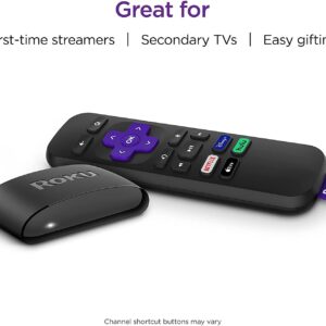 Roku Express HD Streaming Media Player with High Speed HDMI Cable and Simple Remote & Bundle Swanky Cables HDMI Cable