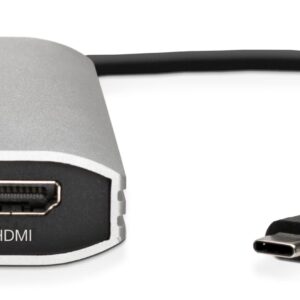 OWC USB-C to Dual HDMI 4K Display Adapter with DISPLAYLINK for Apple M1 Mac or Any Mac or PC with USB-C or Thunderbolt