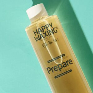 Happy Waxing - Prepare Nourishing Oil - Used for Pre and Post Waxing Rituals - For a Nourished and Moisturized Skin - Soft Jasmin Scent - 8.45 OZ - 250 ML