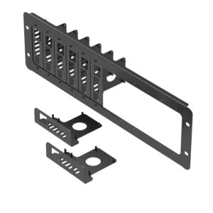 uctronics 19 inch 3u rack mount with pi 3b and pi 4b mounting plate