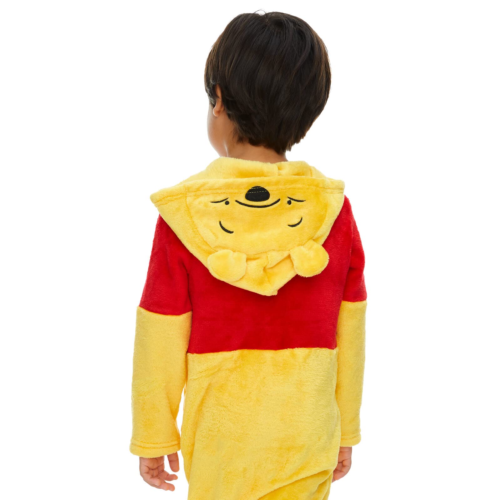 Disney Winnie the Pooh Little Boys Fleece Zip Up Coverall 6