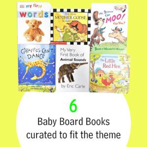 Baby Gift Basket with Books Gender Neutral Design Classic Baby Books