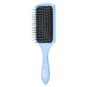 Wet Brush Paddle Detangler Hair Brush, Sky - Ultra-Soft IntelliFlex Detangling Bristles with AquaVent Design - Spread Hair Treatments Evenly - Pain-Free Hair Brush For Women, Men, Wet And Dry Hair