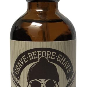 Grave Before Shave™ Pine/Cedar Wood Beard Oil 4oz. BIG BOTTLE