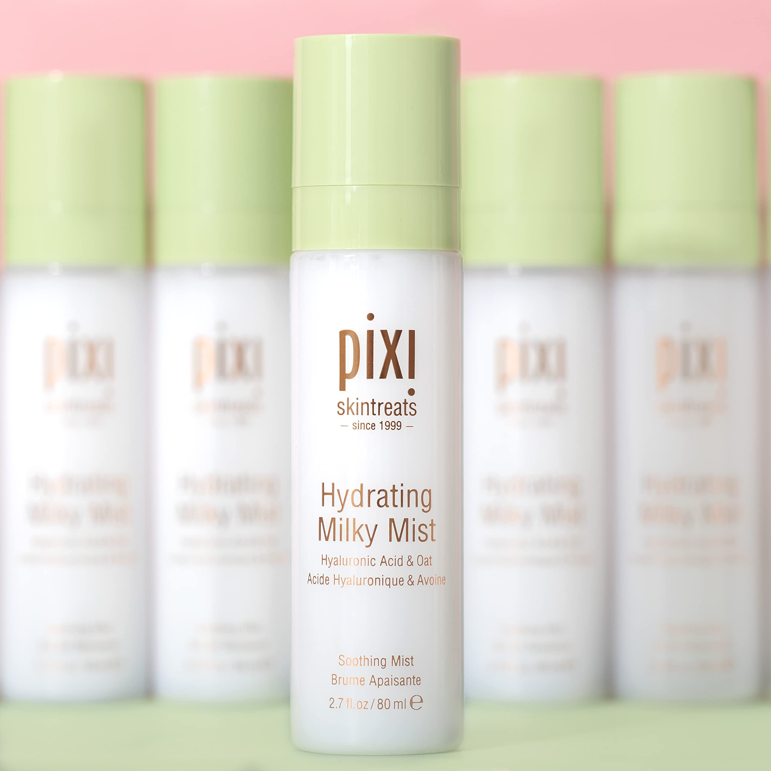 Pixi Beauty Milky Mist 2.70 Fl Oz | Hydrating Moisturizer for Dry Skin | Infused with Hyaluronic Acid