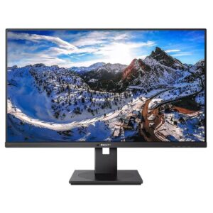 philips 328b1 32" class 4k uhd lcd monitor - 16:9 - textured black