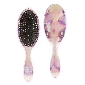 wet brush original detangler hair brush, tye dye iris - all hair types - ultra-soft intelliflex bristles glide through tangles with ease - pain-free comb for men, women, boys and girls